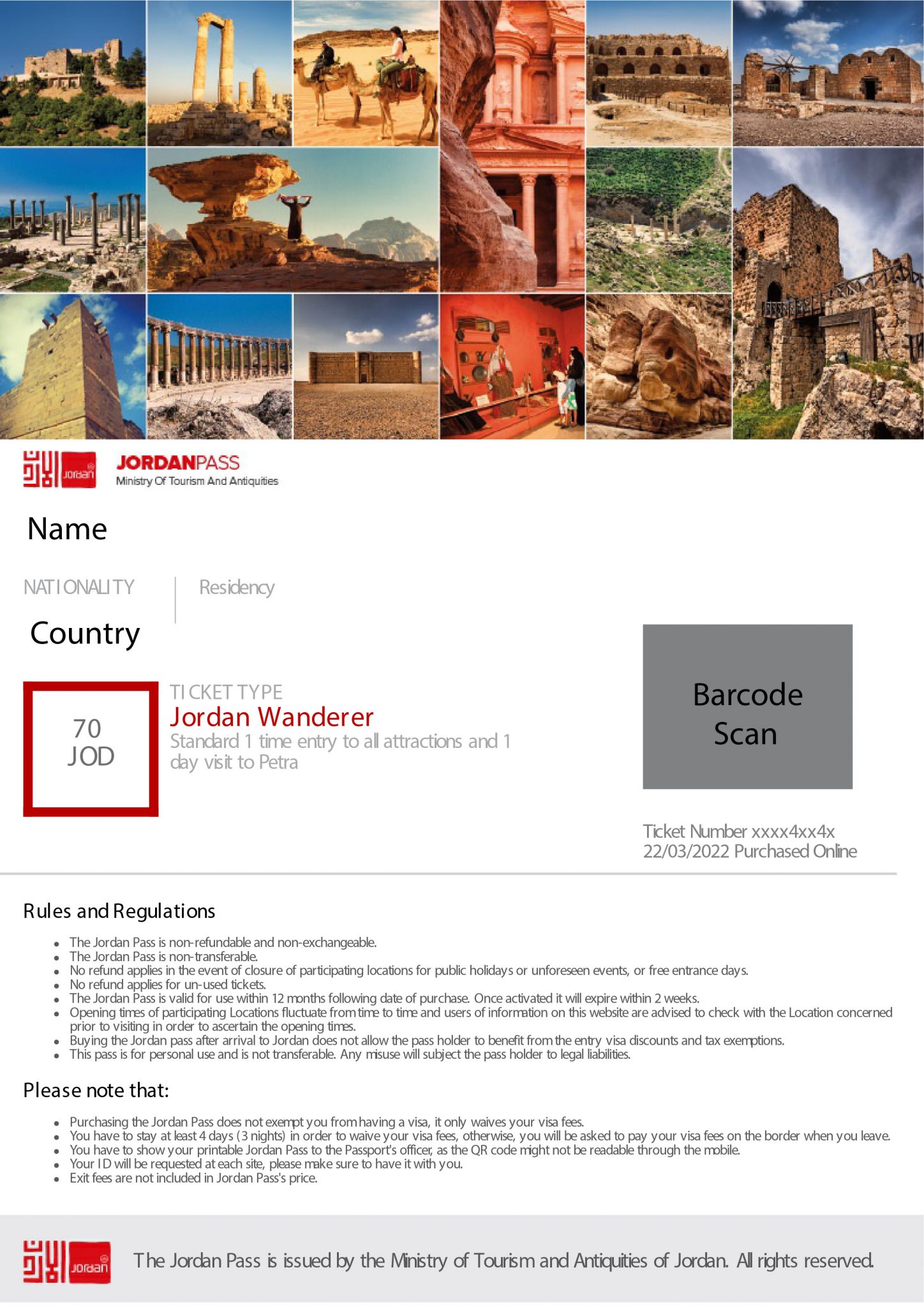 The Jordan Pass and Visa Requirements - MyFairyTrail